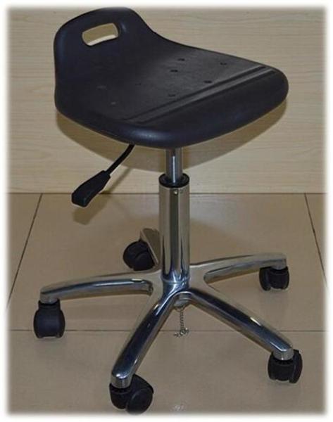 Quality Wear Resistant ESD Anti Static Chair PU Foam Stool Clean Room Dust Free Stool for sale