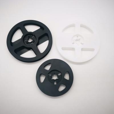 China Custom OEM Plastic Spool Reel , 5 6 7 Inch Anti Static Led Strip Reel for sale