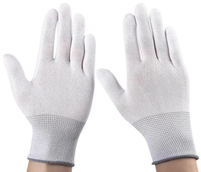 Quality Nylon Yarn Gloves Breathable Wear-resistant Non-slip Protective for sale