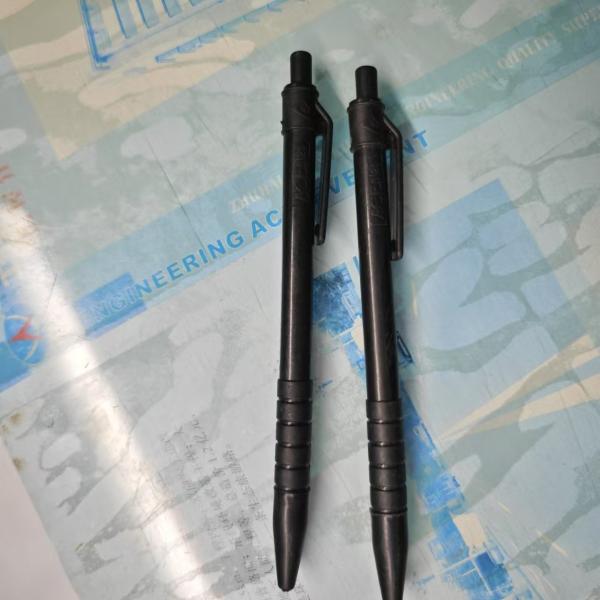 Quality ESD Black Plastic 0.7MM ESD Anti-static Ball Pen for Office Writing for sale