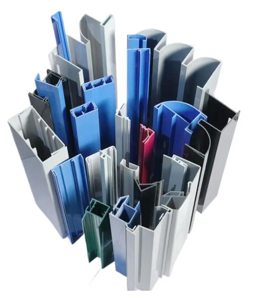 Quality PVC Plastic Profiles For Building Use For Casement Windows and Doors Moulding PC for sale