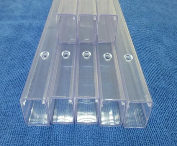 Quality IC pipe package clear PVC tube anti-static PVC packing tube clear hard PVC tubing for sale