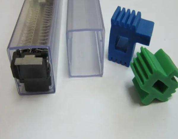 Quality IC pipe package clear PVC tube anti-static PVC packing tube clear hard PVC for sale