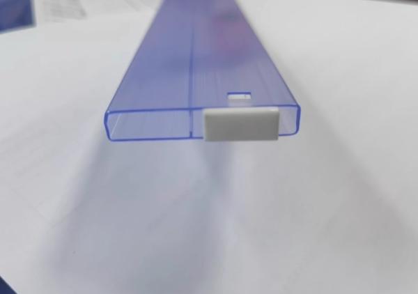 Quality IC tube capacitor packaging tube transparency packaging tube pvc anti static for sale