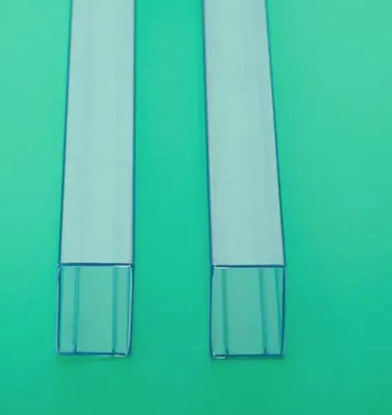 Quality Customized Anti-Static IC Transprent Plastic Packing Tube Square Tube Electronic Components Packing Tubes for sale