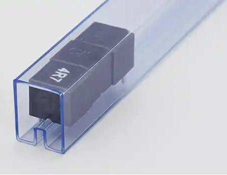 Quality Customized Anti-Static IC Transprent Plastic Packing Tube Square Tube Electronic for sale
