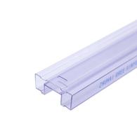 China Custom Size Transparent PVC ESD Tubes for IC & Sensitive Electronic Components Packaging for sale