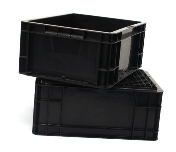 Quality Stackable ESD Storage Bin, Suitable for the Safe Turnover and Storage of Electronic Components and PCBs for sale
