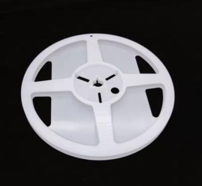 China 24mm blue empty plastic spool, for SMD resistor SMT packaging, high recognizability. for sale
