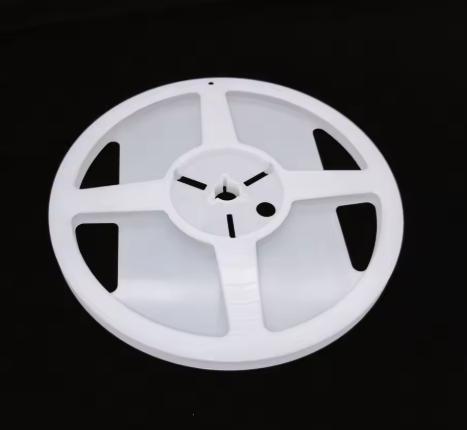 Quality 24mm blue empty plastic spool, for SMD resistor SMT packaging, high recognizability. for sale