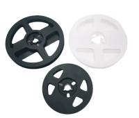 China 7-inch plastic reels for SMD LED carrier tape, multi-width compatible electronic packaging solution. for sale