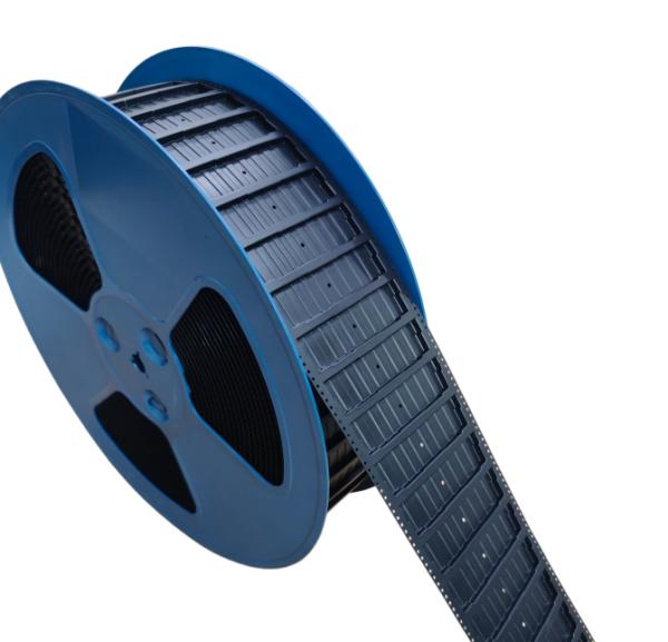 Quality 10⁶-10⁹ Ω Surface Resistance Antistatic PC Carrier Tape for Sensitive ICs for sale