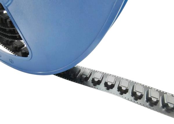 Quality 8mm 12mm 16mm 24mm Black ESD Carrier Tape for SMD Component Packaging | ACE DELIXIN for sale