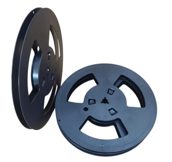 Quality SMD Plastic Reel 10 Inch Black HIPS Carrier Tape Reel for SMT LED Electronic Component Packaging for sale