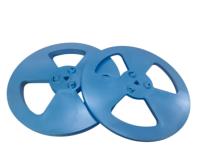 Quality 8mm SMD Carrier Tape Reel 15 Inch Blue Plastic Spool for Semiconductor Packaging for sale