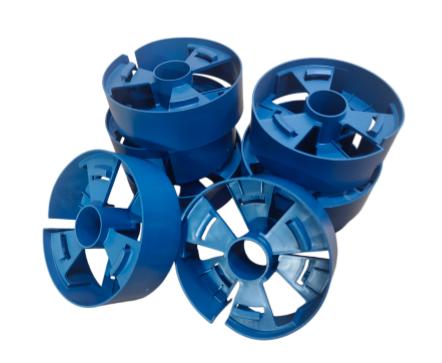 Quality 8mm SMD Carrier Tape Reel 15 Inch Blue Plastic Spool for Semiconductor Packaging for sale