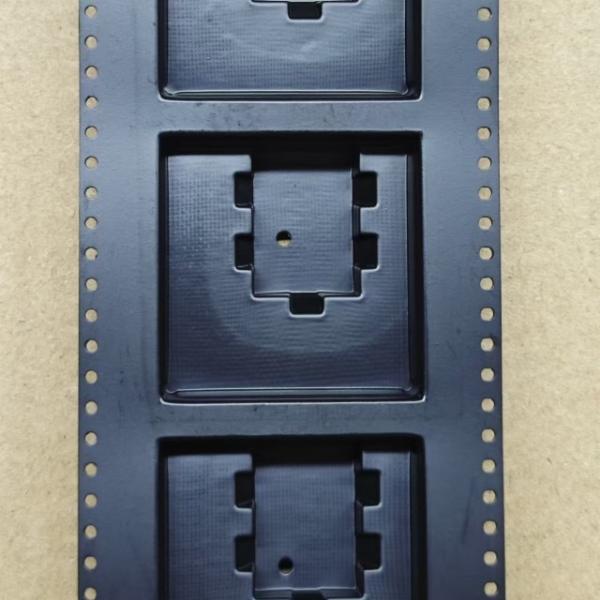 Quality 44mm Black PS Embossed Carrier Tape for SMT SMD Component Packaging for sale