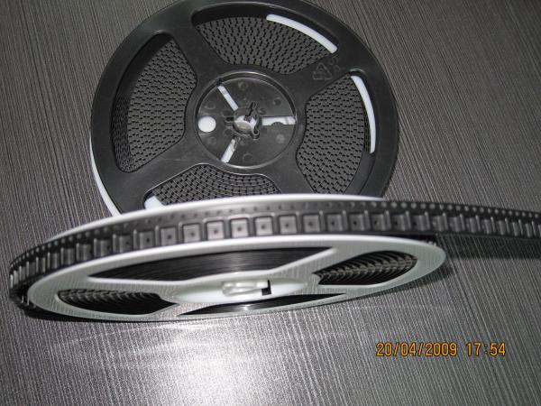 Quality 7-Inch 16mm Black Plastic Reel for SMT SMD Component Packaging for sale