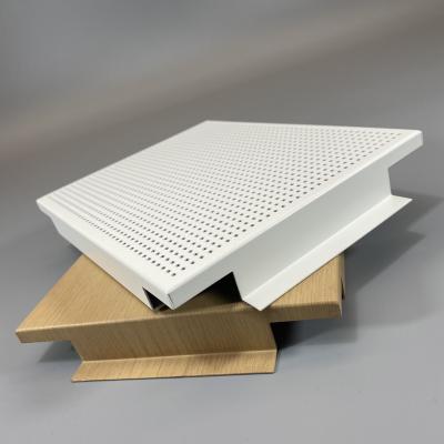 Cina Mattonelle false acustiche perforate dell'interno sospese del soffitto per la griglia di T in vendita