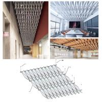 China Decorative Material metal artistic ceiling suspended aluminum linear ceiling  for sale