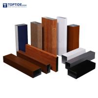 China Commercial Building Material Waterproof Metal Ceiling System Linear Aluminum Baffle Ceiling for sale