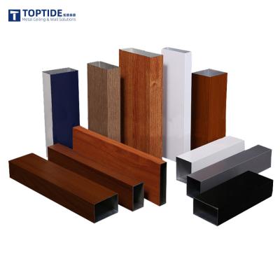 China Handelsbaumaterial-wasserdichtes Metalldecken-System-lineare Aluminiumleitblech-Decke zu verkaufen