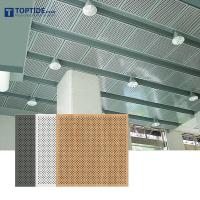 China Class A Fireproof Aluminium Ceiling Plate 2.0mm Thickness for sale