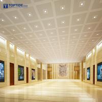 China Class A Fireproof Aluminium Ceiling Plate 2.0mm Thickness for sale