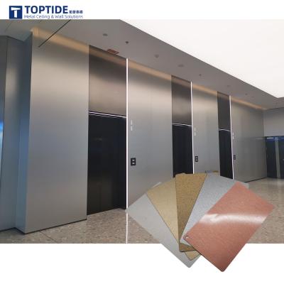 Cina Pannello di rivestimento in alluminio rivestito in PVDF con finitura superficiale liscia in vendita