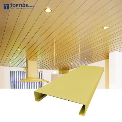 China Durabilidade Tecto linear metálico com boa absorção sonora e resistência à umidade à venda