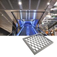 China Customized CTC Metal Mesh Ceiling Panel For Modern Interiors for sale