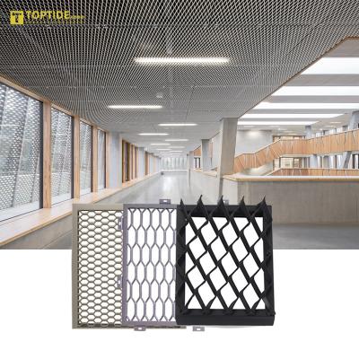 Cina Pannello di soffitto per maglia metallica perforata in alluminio resistente con taglia di buco personalizzata in vendita