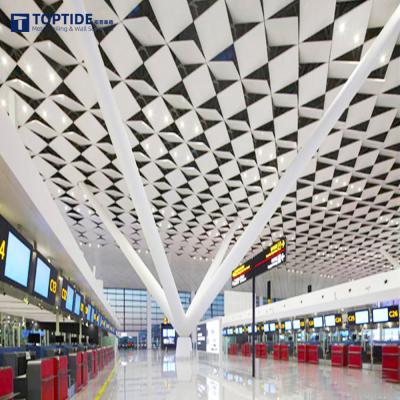 China Placas de teto decorativas insonorizadas de longa duração e baixa manutenção à venda
