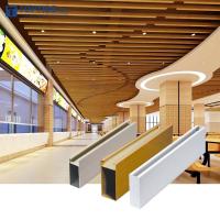 China Powder Coating Metal Baffle Ceiling For Indoor Customization Solutions for sale