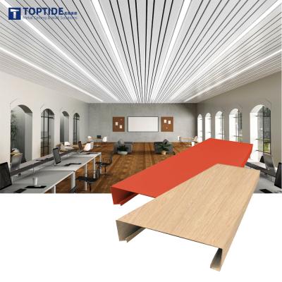 China Durabilidade Tecto linear metálico com boa absorção sonora e resistência à umidade à venda