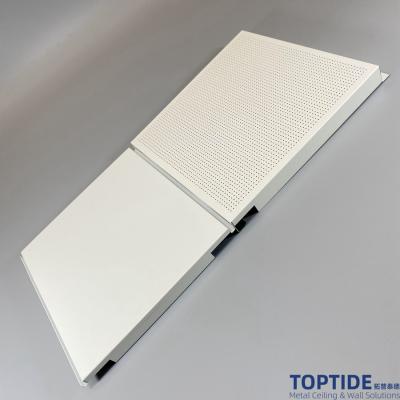 Cina Gancio bianco del ctc 300mm sul sistema del soffitto, soffitto dell'isolamento di riduzione di rumore in vendita