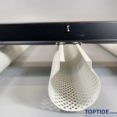 Cina Il soffitto acustico d'attaccatura confonde l'assorbimento acustico perforato rotondo le mattonelle del soffitto della metropolitana in vendita