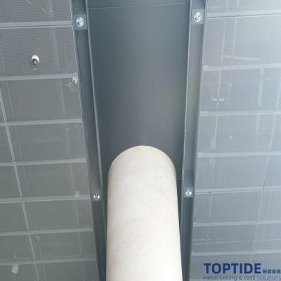 Cina Materiali sospesi architettonici dei metalli per le costruzioni dei 24 x 48 prodotti acustici ben ventilato del soffitto in vendita