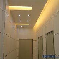 China PVDF Painted 2.0mm Fireproof Ceiling Board , Perforated False Ceiling for sale