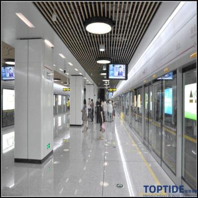 China Teto linear do defletor do metal do certificado 1.5mm do CTC para a decoração interior à venda