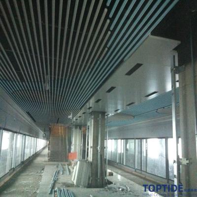China Het cirkel Multi van het de Raadspvdf Poeder van het Kleurenmetaal Opgeschorte Plafond Profiel van het de Deklaagaluminium Te koop