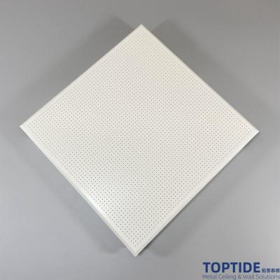 Cina La decorazione interna 500mm del CE ha perforato i pannelli per soffitti di alluminio quadra in vendita