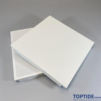 Cina Pannello per soffitti sospeso di alluminio dei materiali del metallo/di alluminio acustico da costruzione perforato della parete in vendita
