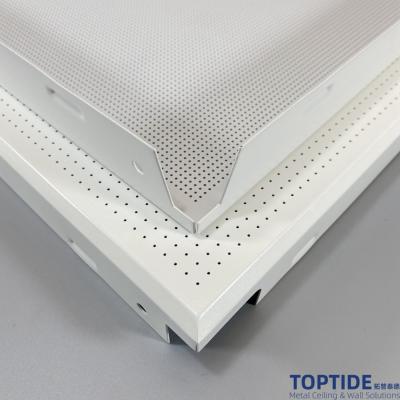 Cina RAL colora il quadrato a prova di fuoco di alluminio 300×300mm del bordo del soffitto di 1.5mm in vendita