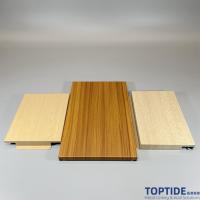 China CE Certified Wood Look 1200mm Hook On Ceiling System Rectangle for sale