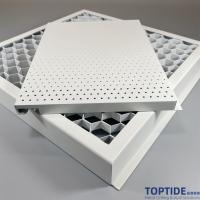 China Random Perforation Pattern Aluminium Ceiling Panel Decorative Wall Ceiling Covering Materials for sale