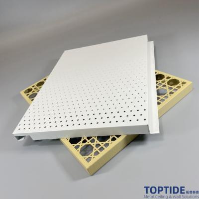 China Het snijdende Metaal schortte Plafondcomité Uithollende Aluminium/Staal het Plafonddekking op van de de Bouwmuur Te koop