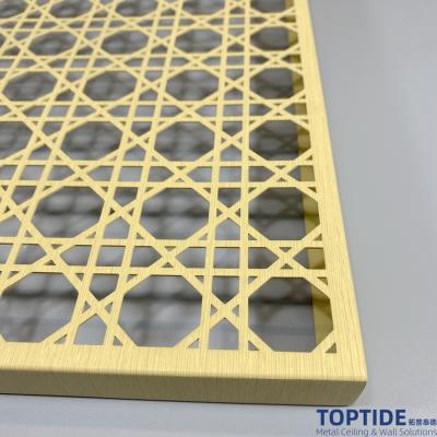 China CNC que corta 3.0mm painel decorativo de alumínio, painel de parede decorativo de alumínio à venda