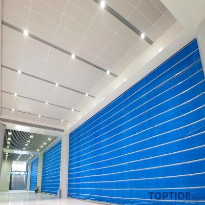 Cina Mattonelle sospese di alluminio del soffitto del quadrato di isolamento acustico perforato acustico in costruzione di Decorational della rottura certificate CE in vendita