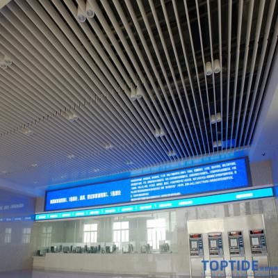 中国 高力150mmのRAL9016装飾的な金属の天井板、商業天井のタイル 販売のため